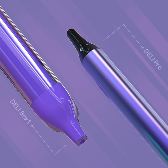 DELI Pro: Delta-9 THC Empty Disposable Vape Box
